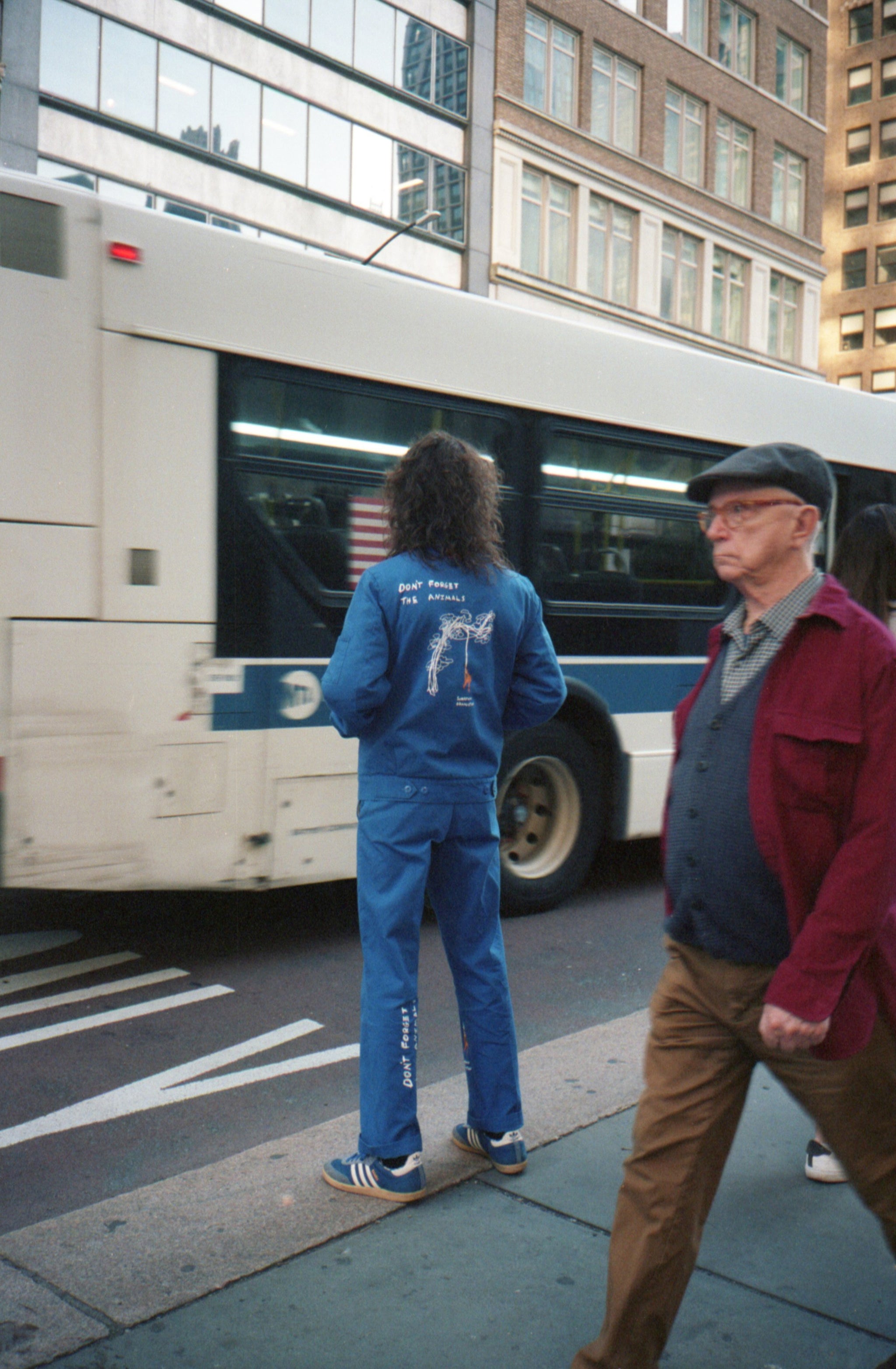 Twill Work Jacket - Orangutan - Blue – [helpwild]